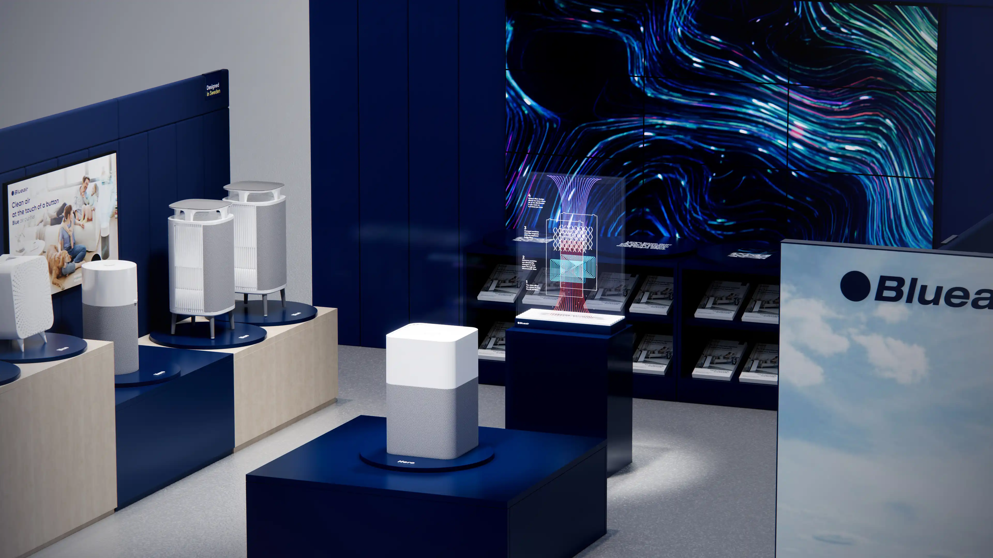 Blueair | Shop-in-shop brand activation design